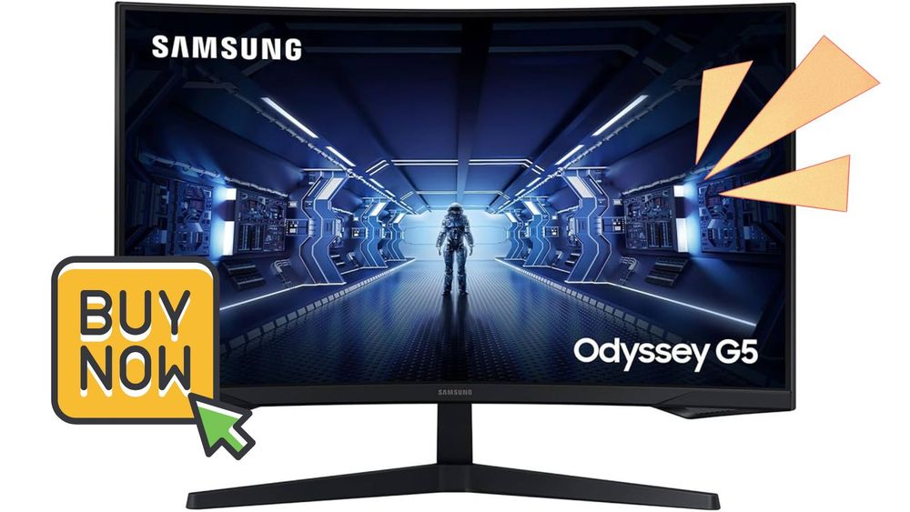 Samsung Odyssey G5 Gaming Monitor Sale | GAM3S.GG