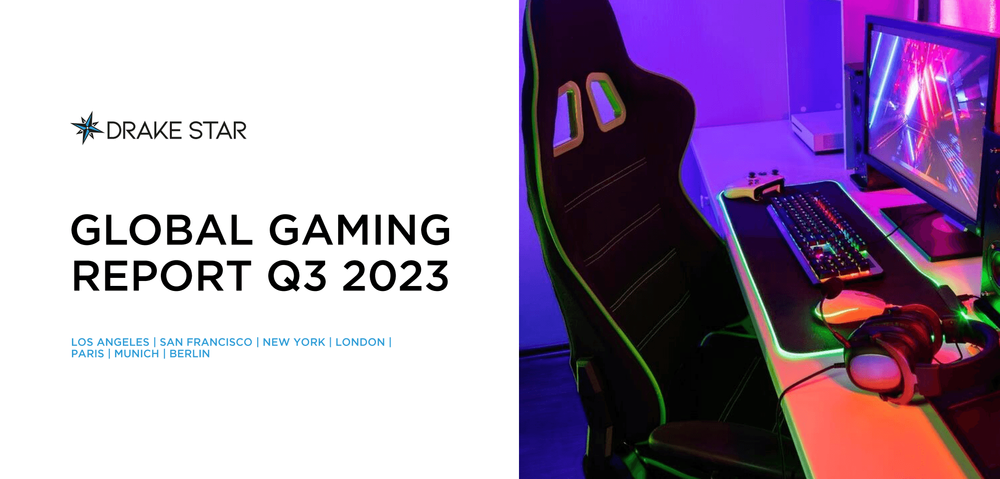Drake Star: Report globale gaming Q3 2023 | GAM3S.GG
