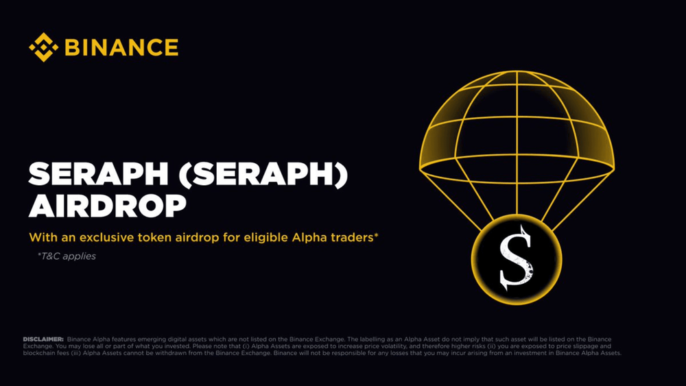 Seraph (SERAPH) Listed on Binance Alpha | GAM3S.GG