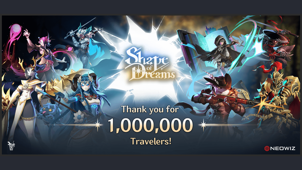 Shape of Dreams Hits 1 Million Units Sold | GAM3S.GG