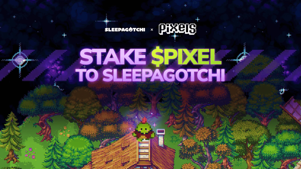 Sleepagotchi Joins the Pixels Ecosystem | GAM3S.GG