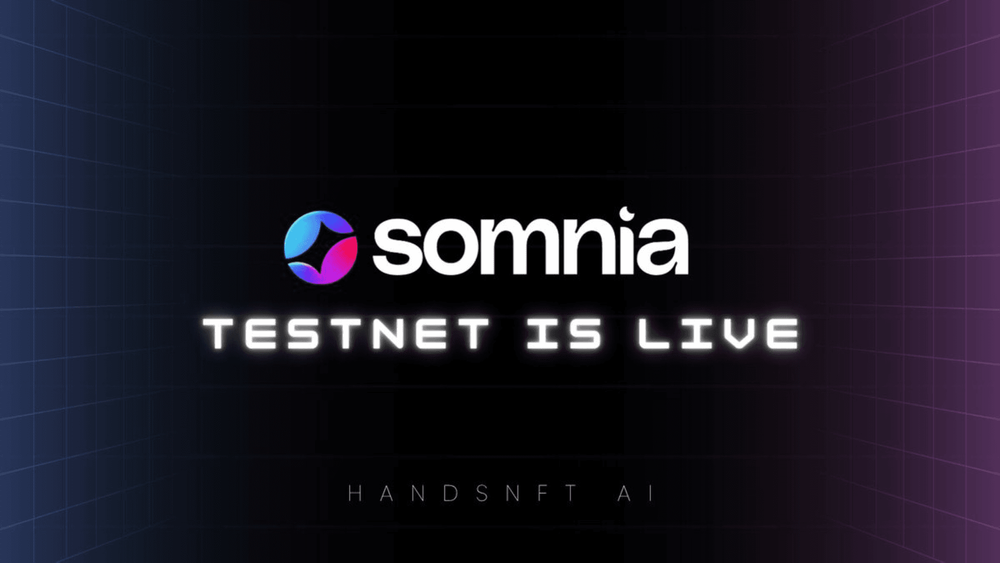 Somnia and HandsNFT AI Join Forces | GAM3S.GG