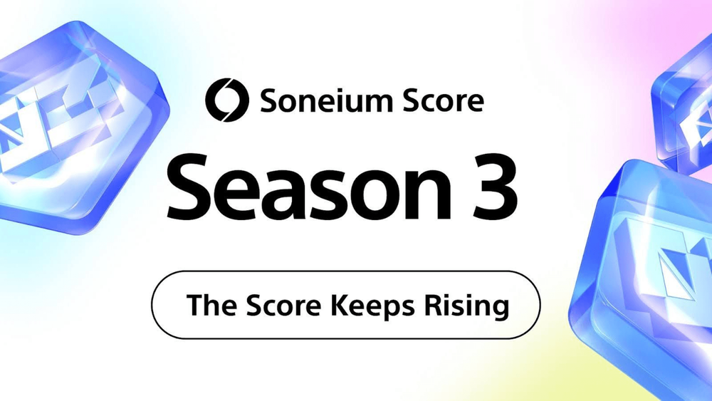 Soneium Score Season 3 Now Live | GAM3S.GG