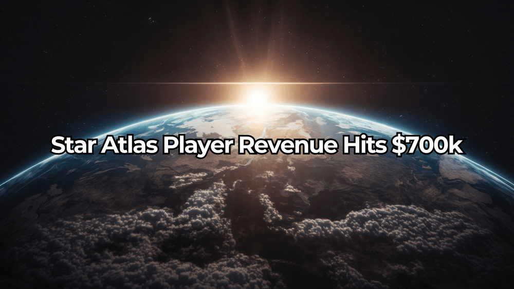Star Atlas Player Revenue Hits $700k | GAM3S.GG