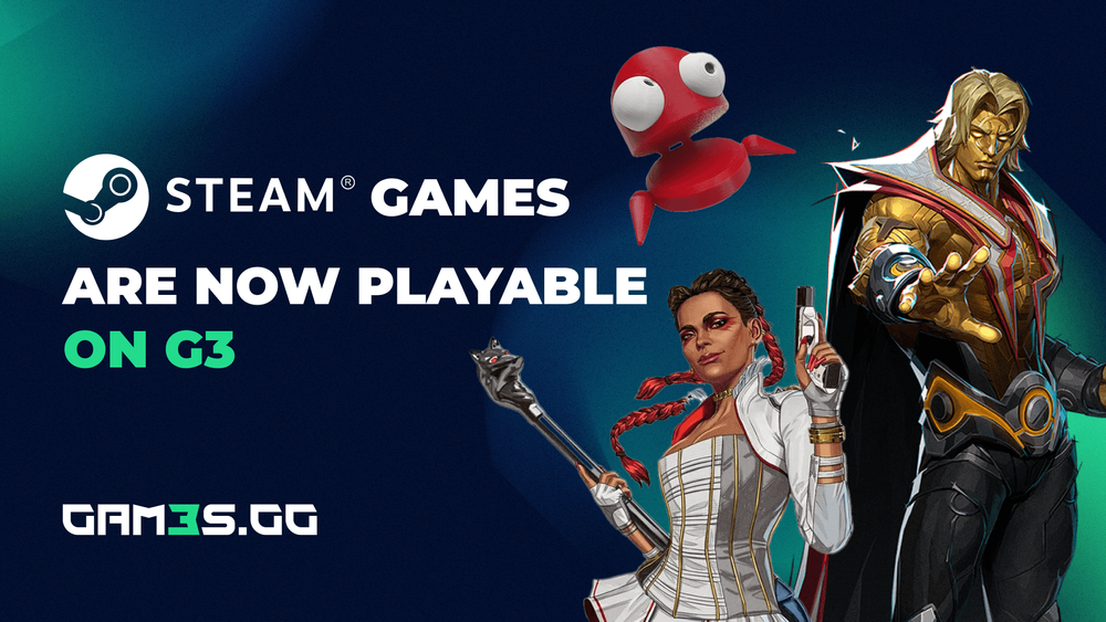 Steam Games Are Now Playable on G3 | GAM3S.GG