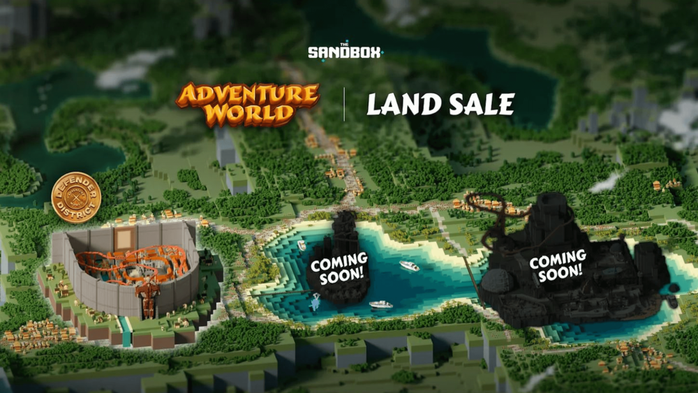 The Sandbox Launches AdventureWorld | GAM3S.GG