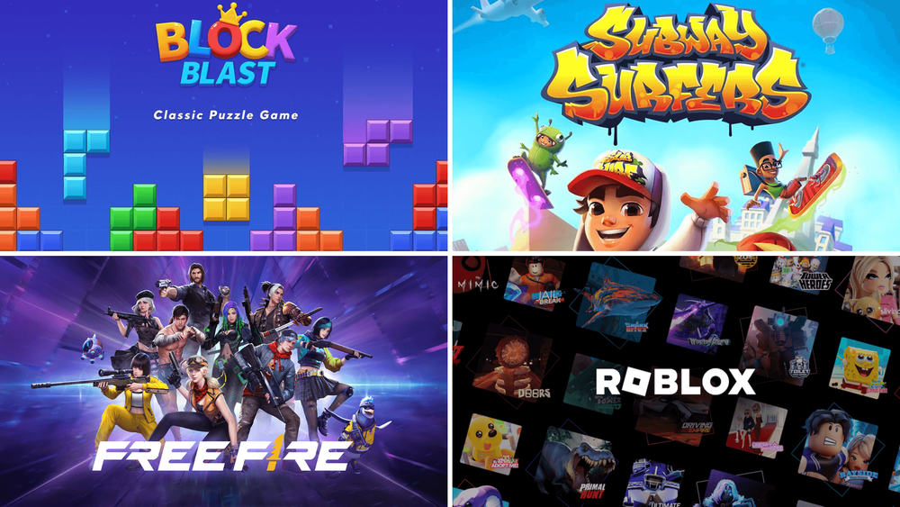 Top Mobile Games of 2025 by Downloads | GAM3S.GG