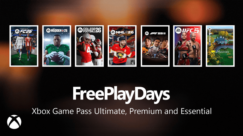 Xbox Free Play Days 2026 Key Details | GAM3S.GG
