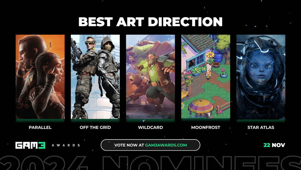 Best Graphics Award | GAM3 Awards | GAM3S.GG