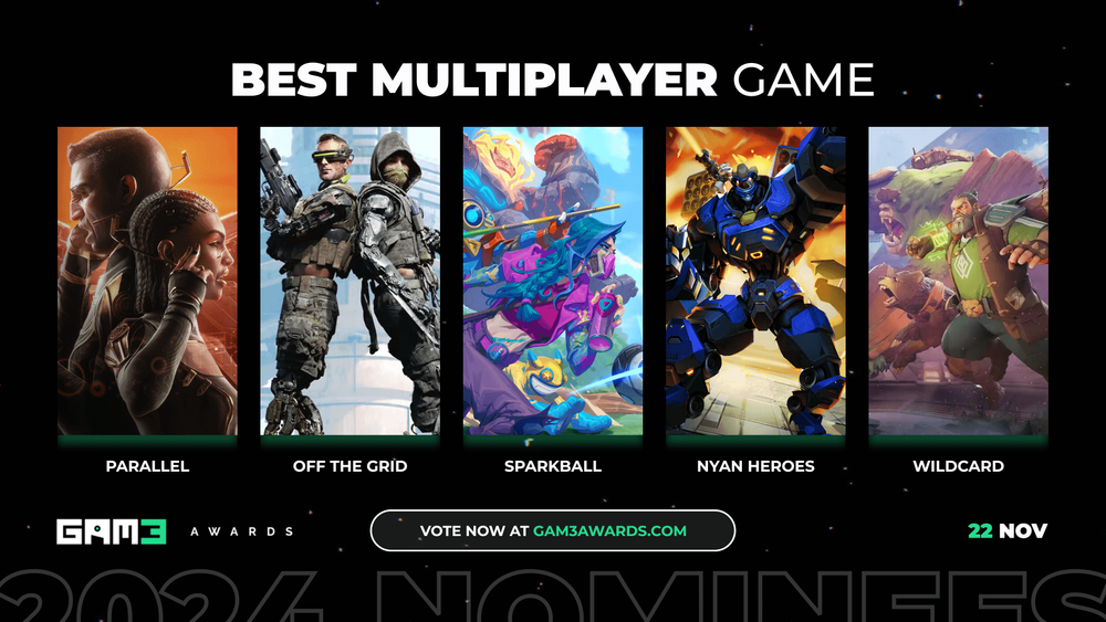 Best Multiplayer Game Award | GAM3 Awards | GAM3S.GG