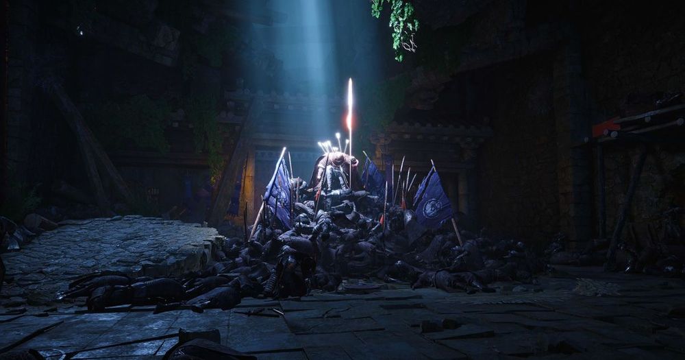 Where Winds Meet Echoes of Old Battles Quest: Solusi Puzzle Dinding ...