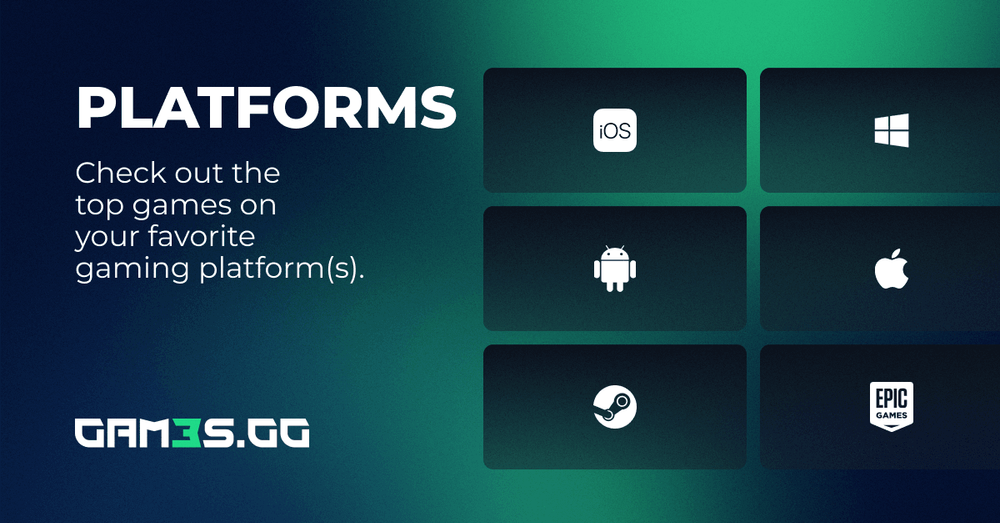 Blockchain & PC Game Platforms | Web3, Steam & Mobile Gaming | GAM3S.GG