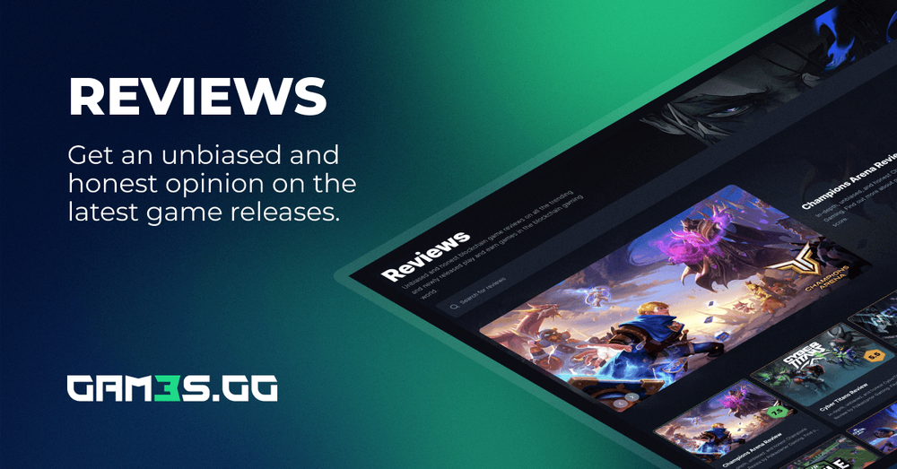 Game Reviews | Honest Web3, NFT, Steam & Epic Game Ratings | GAM3S.GG