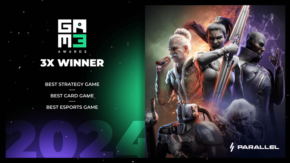 Parallel Takes Home Three GAM3 Awards and Hosts $100K Tournament | GAM3S.GG